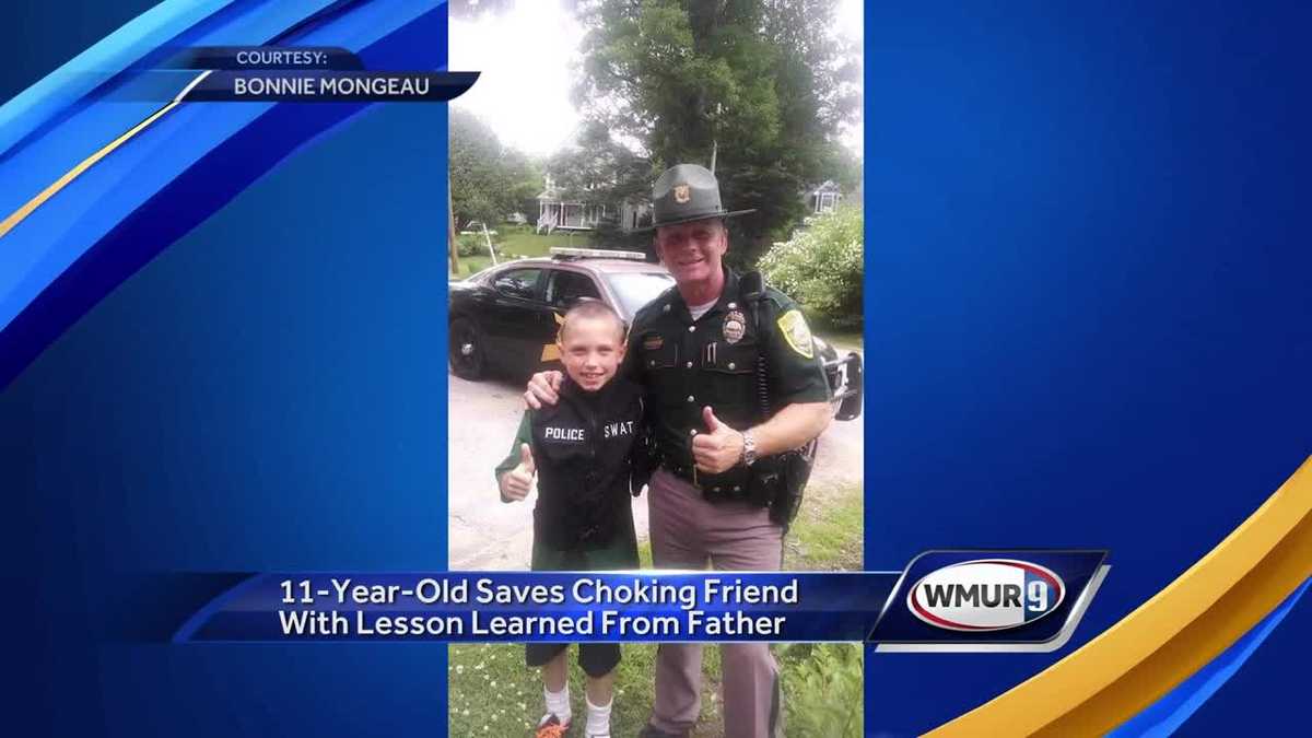 11-year-old saves choking friend with lesson learned from father