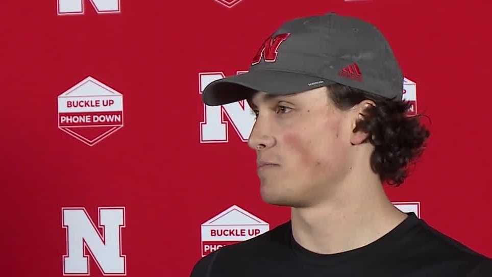 Huskers wide receiver Oliver Martin making his way back to the forefront