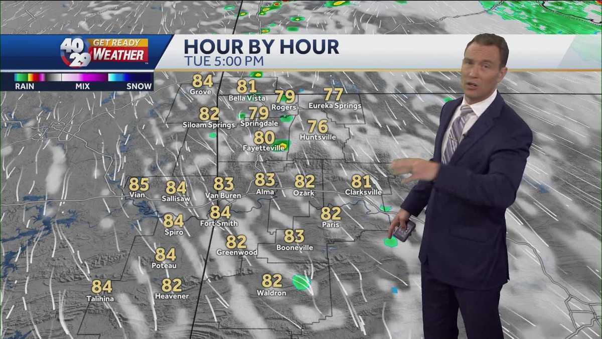 Warmer weather will soon return to NWA & the River Valley