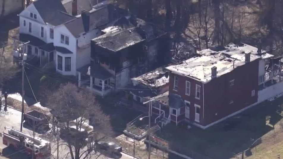 Neighbors concerned about abandoned homes after fire in Russell