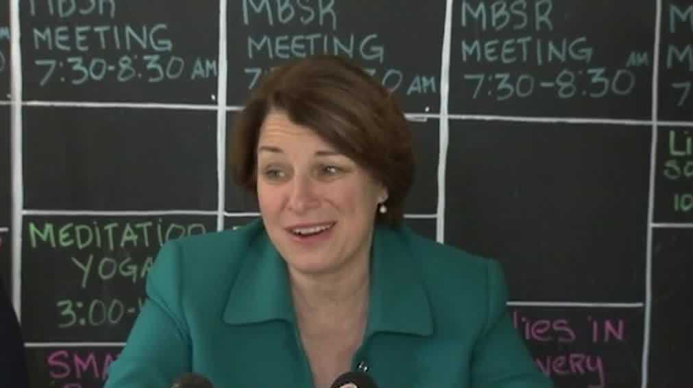 Klobuchar outlines plan to address opioid crisis Klobuchar outlines plan to address opioid crisis