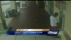 Credit card cloning scam in Martin County