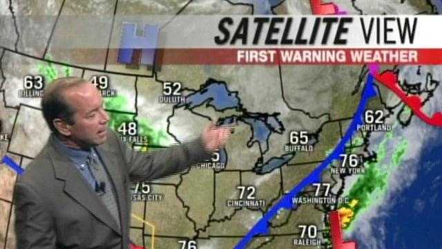 Meteorologist Roger Griswold's Forecast