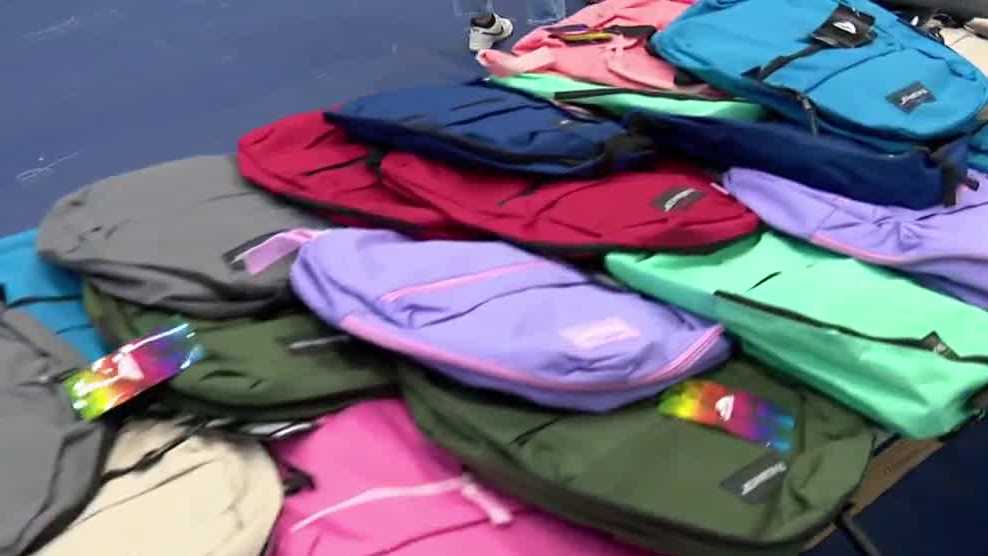 Free school supplies ease burden for Central Florida families