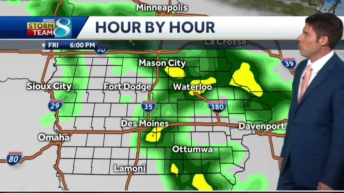 Weather changes arrive with the weekend