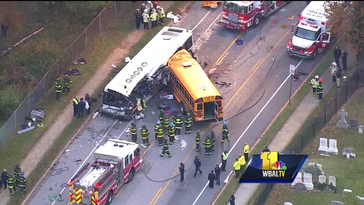 Video: Investigation continues in fatal school bus, MTA bus collision