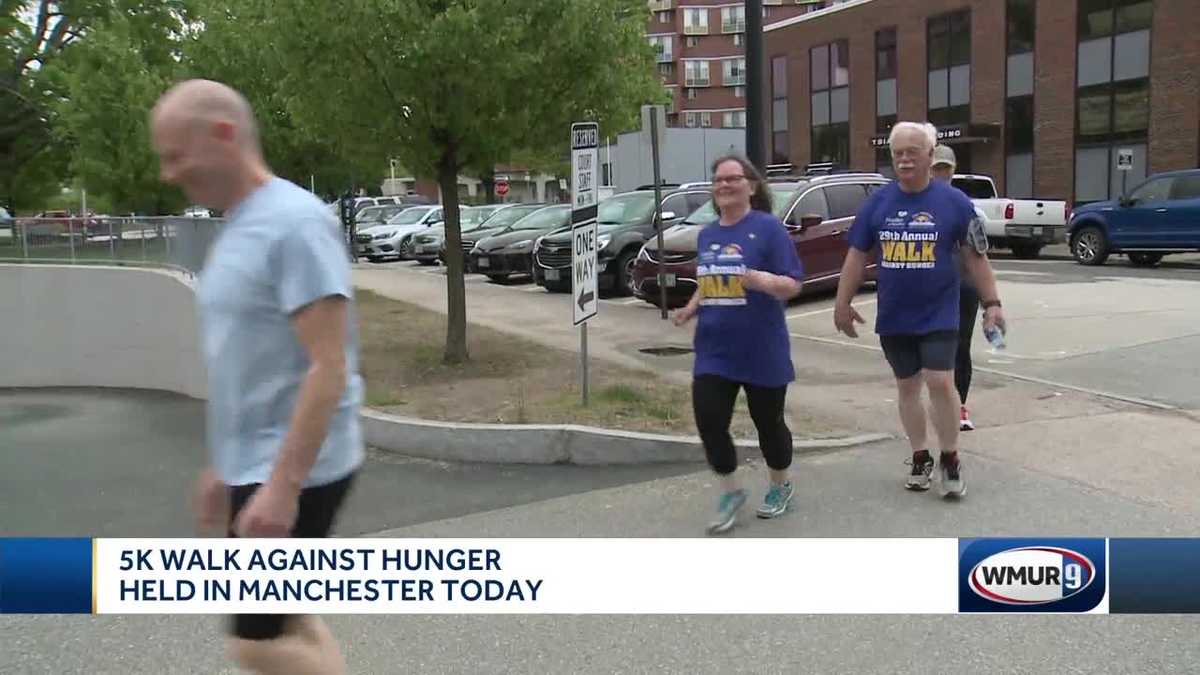 5K Walk Against Hunger held in Manchester Sunday