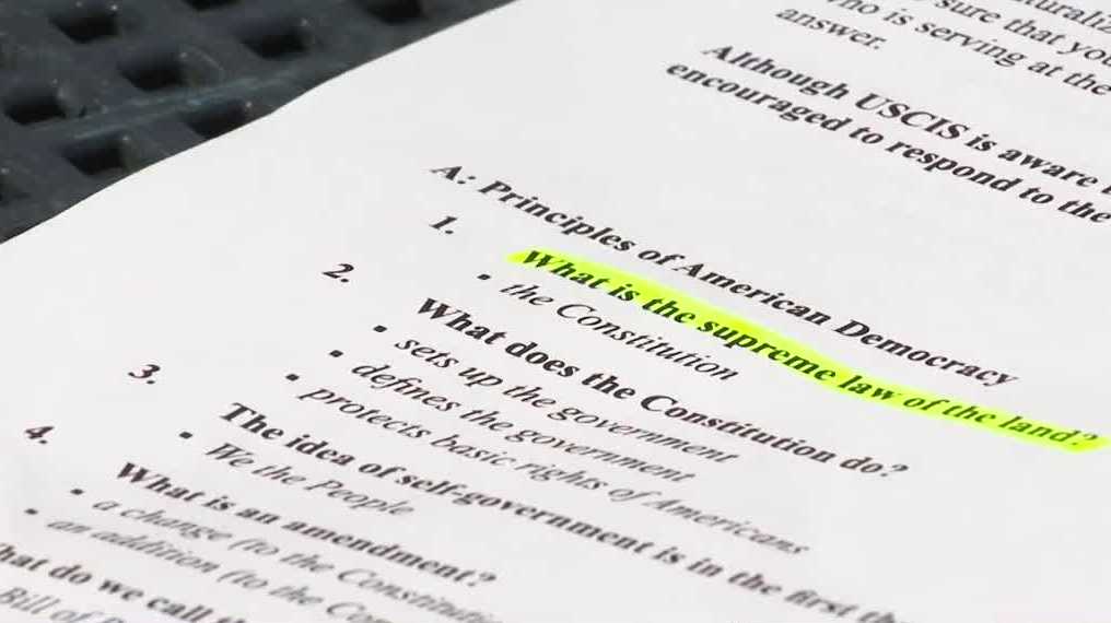 See how you do on a civics test that could soon be required for high ...