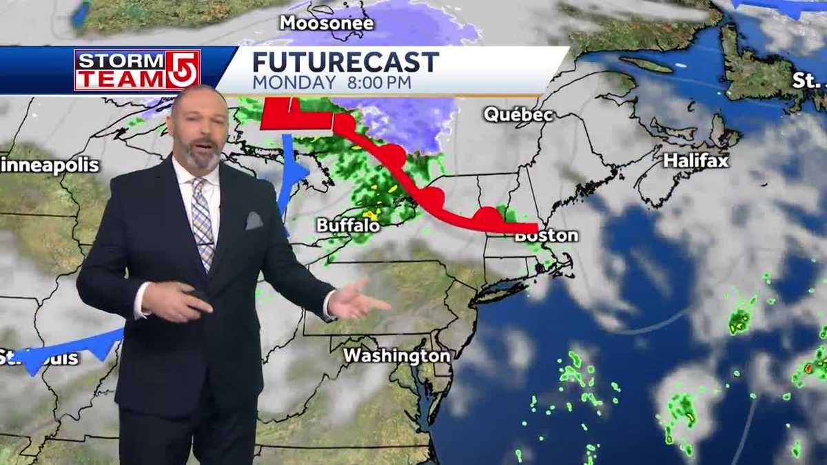 Video Forecast: Mild finish to the weekend, timing showers this week