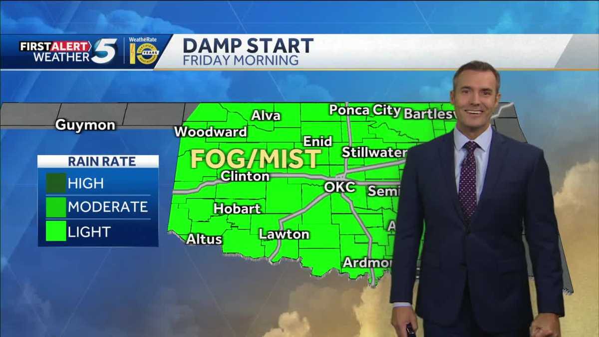FORECAST: Damp, windy today