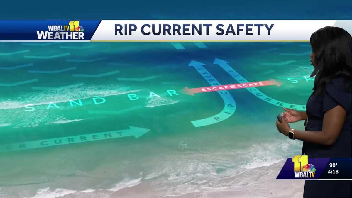 Weather Talk: Here's what to do in a rip current