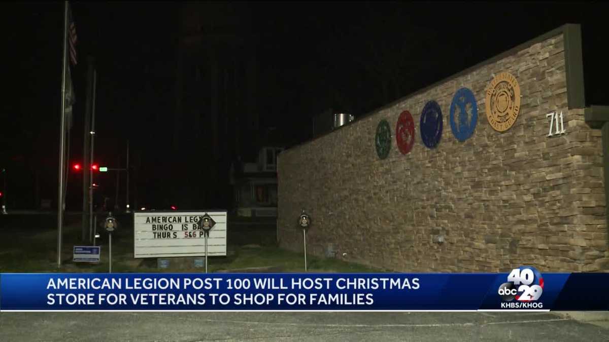 American Legion Post 100 to host free Christmas Store for veterans in need