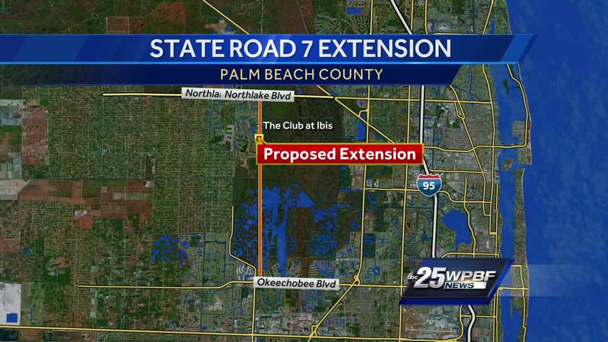 Controversial State Road 7 extension plan approved