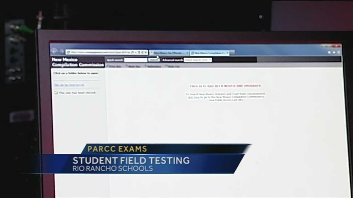 Students Field Testing PARCC Exams