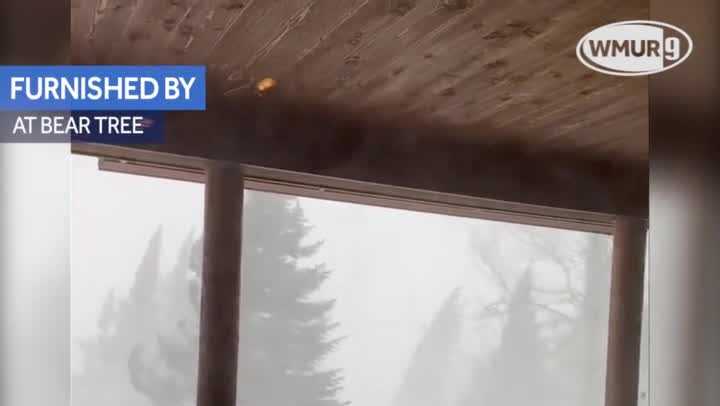 Video: Winter storm rages through New Hampshire