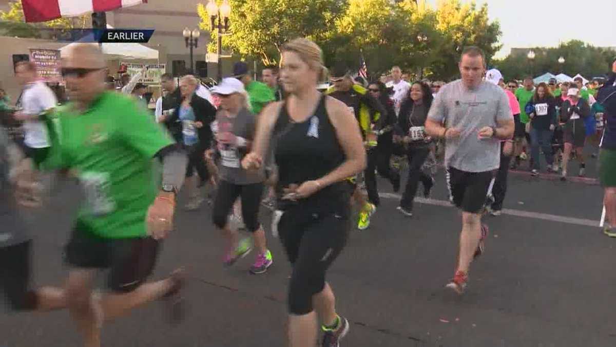 Thousands run in Modesto for fallen officers