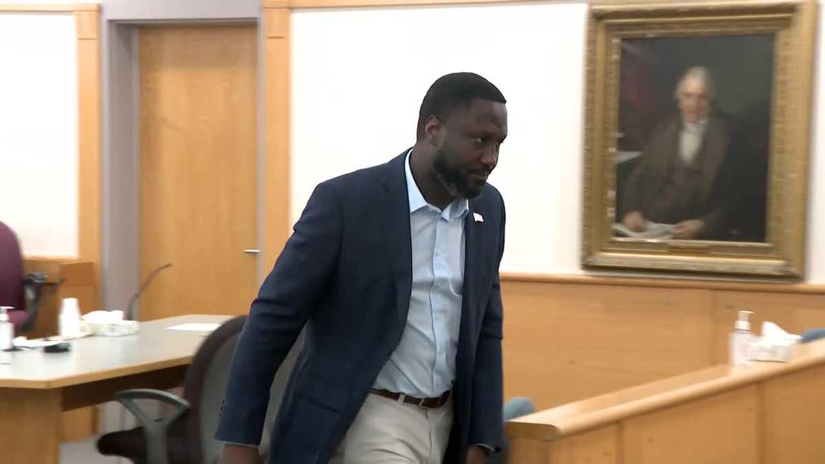 Video: Arraignment for New Hampshire county sheriff Mark Brave