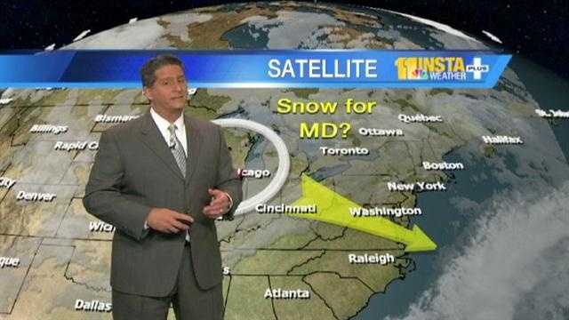 Tony: Rain, snow showers expected to start weekend