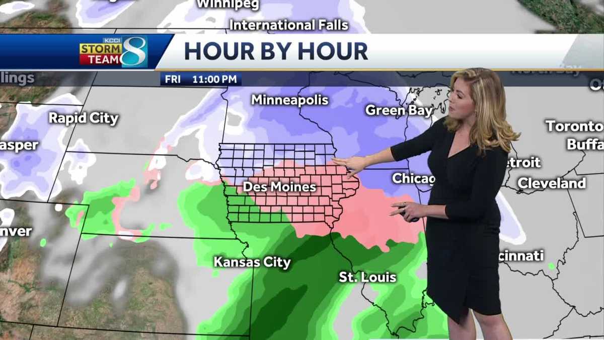 Icy start to Wednesday, then bitter cold followed by storm chances