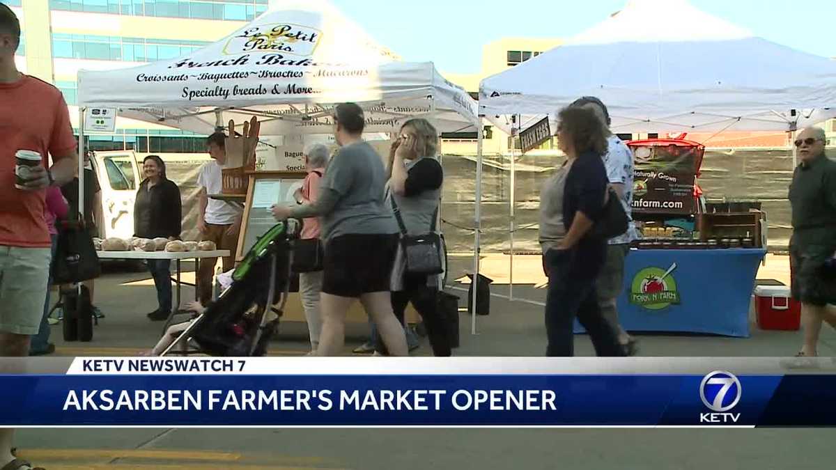 Aksarben Farmer's Market opener
