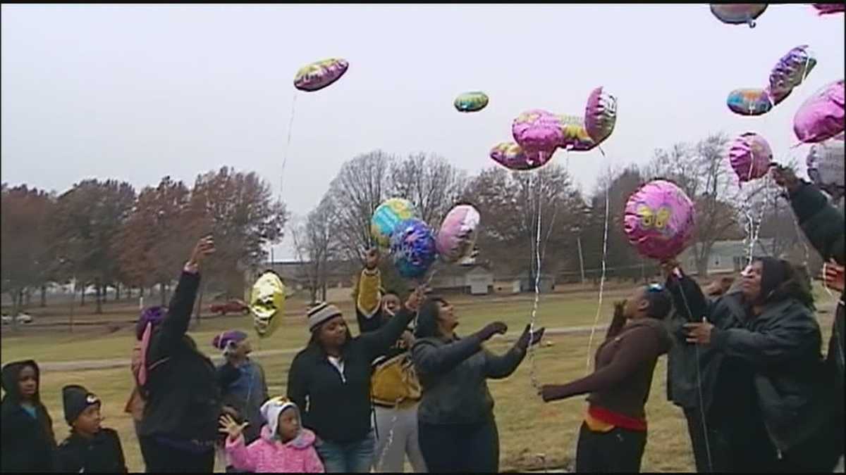 Balloon release marks Angel Hooper's 7th birthday