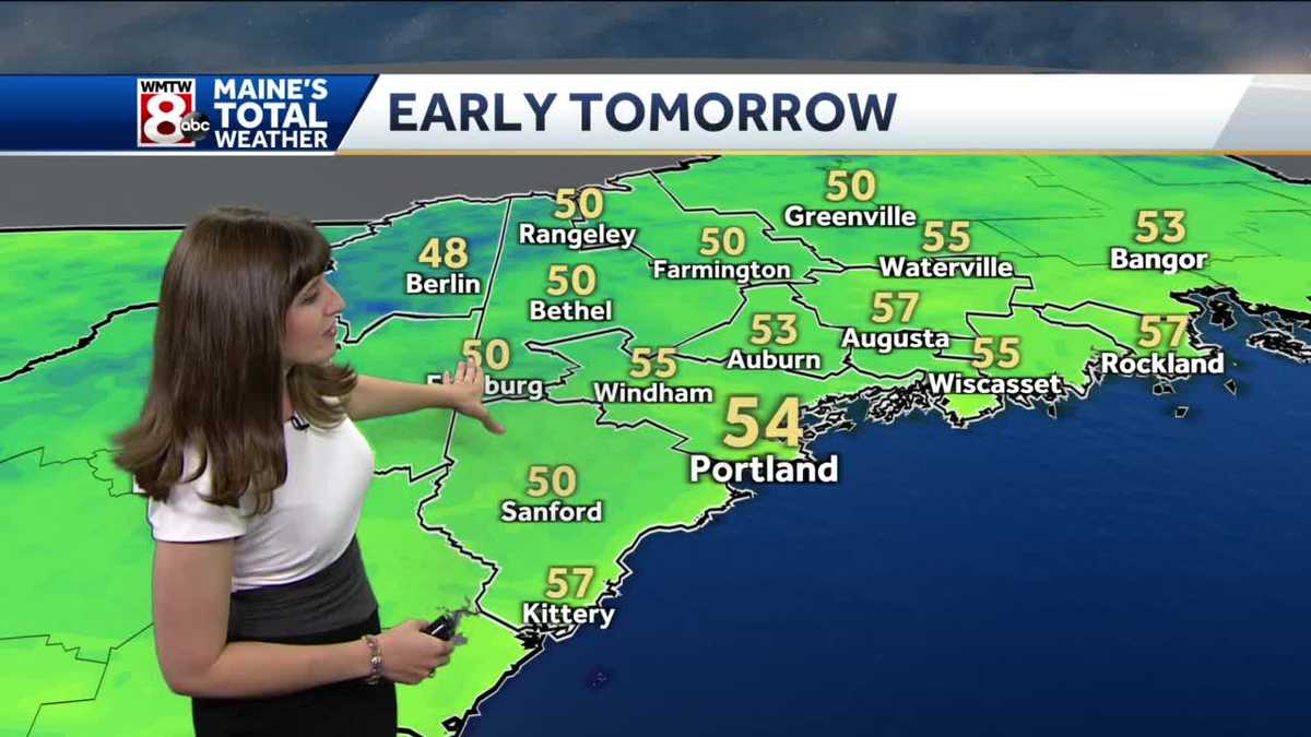 Mainly clear and cool overnight