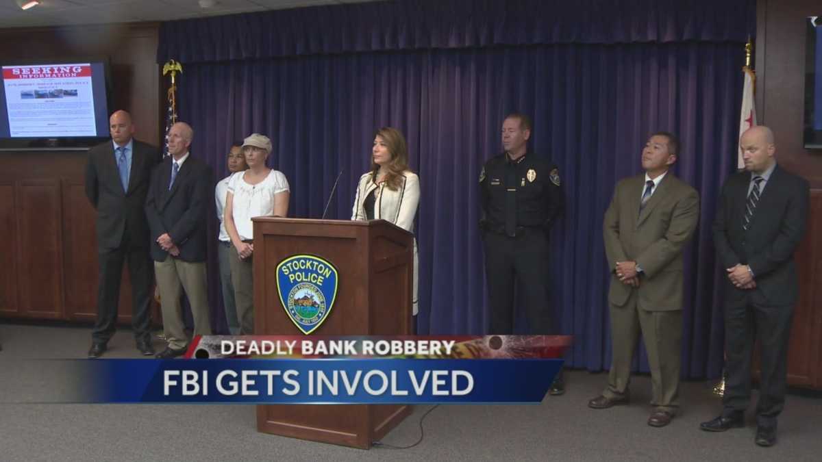 Police offer reward for 4th suspect in Stockton bank robbery
