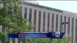 Albuquerque Public School background checks