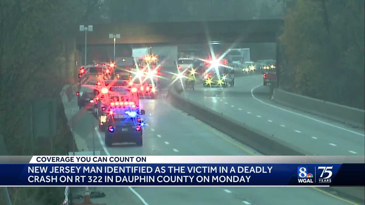28-year-old man dead after crashing box truck on Route 322 in Dauphin County, Pa.