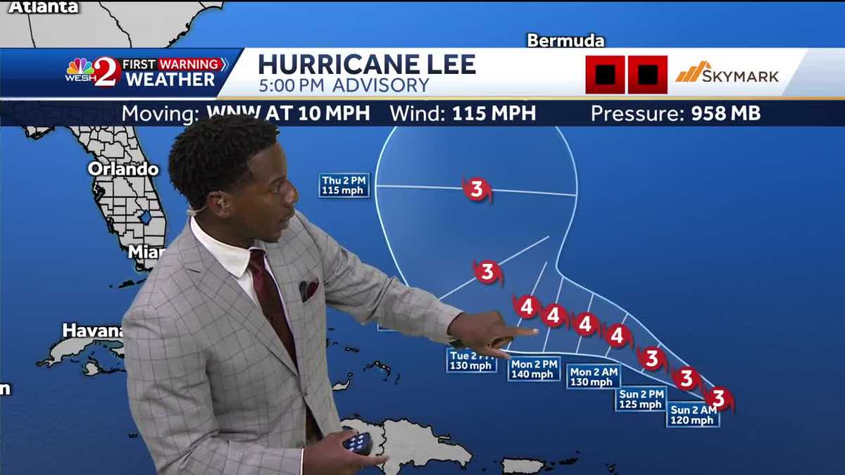 Hurricane Lee Likely to Strengthen