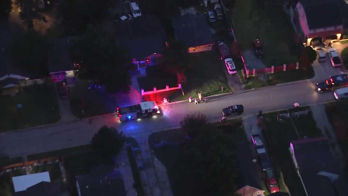 OKC police search for suspect after alleged brick attack