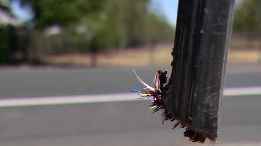 Copper wire thefts are on the rise in San Joaquin County Copper wire thefts are on the rise in San Joaquin County