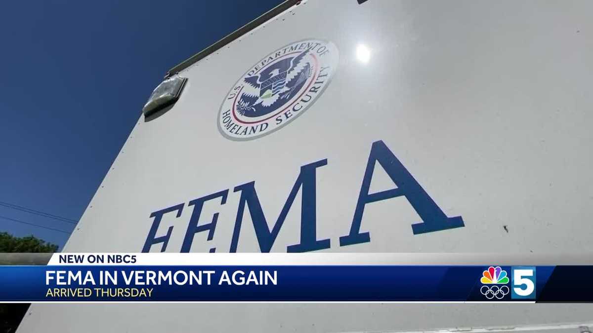 Gov. Phil Scott announces FEMA is back in VT assessing damage