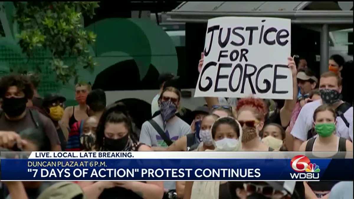 Protests continue at Duncan Plaza