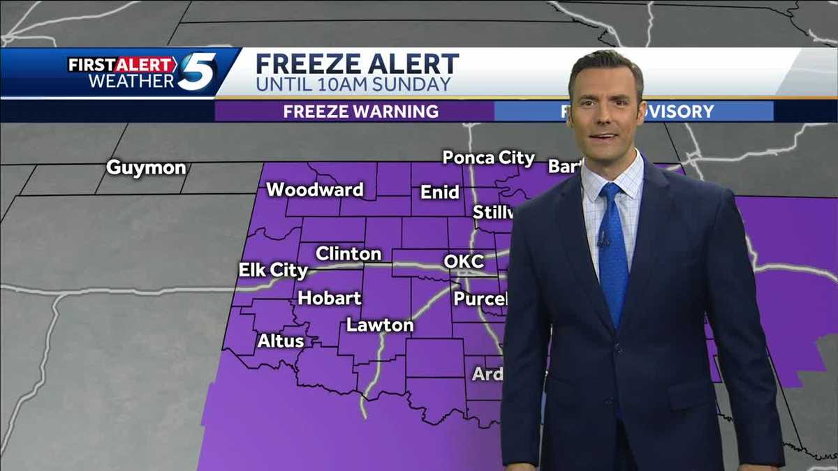 FORECAST: Freeze Alert Tonight