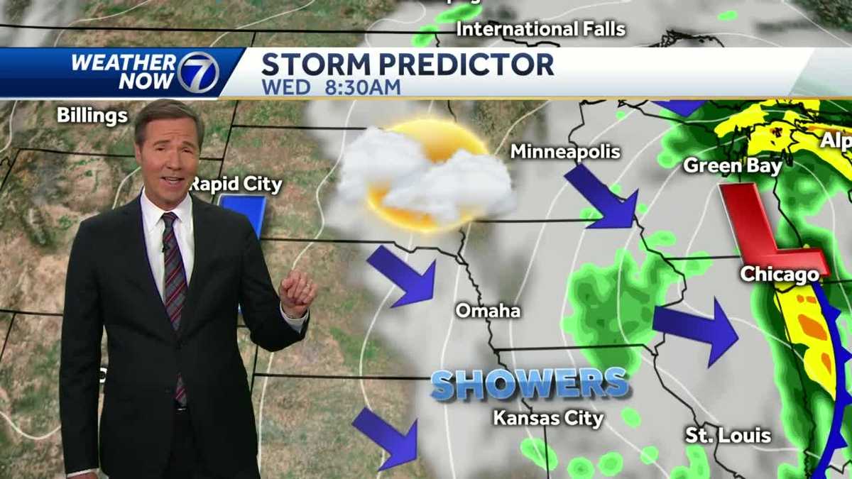 Windy tonight and Wednesday