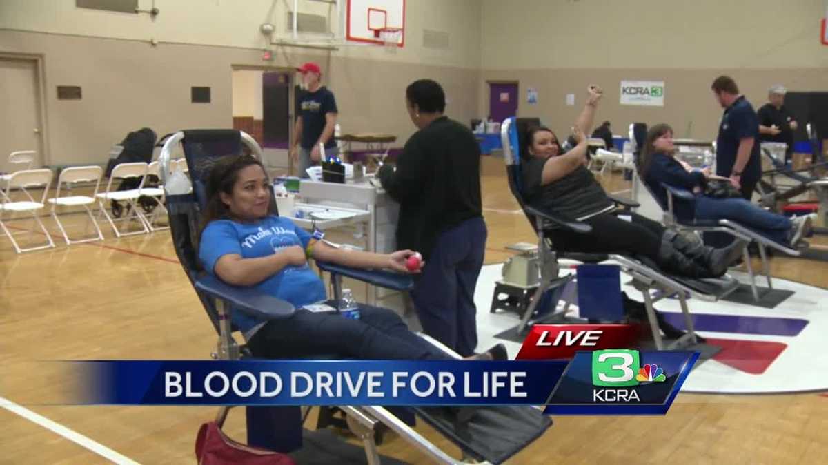 KCRA, BloodSource encourages residents to donate during blood drive