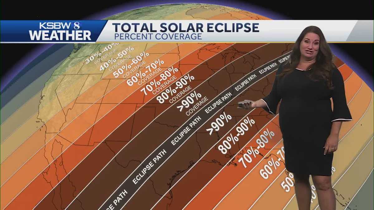 Mostly clear skies will allow nice viewing of solar eclipse Monday