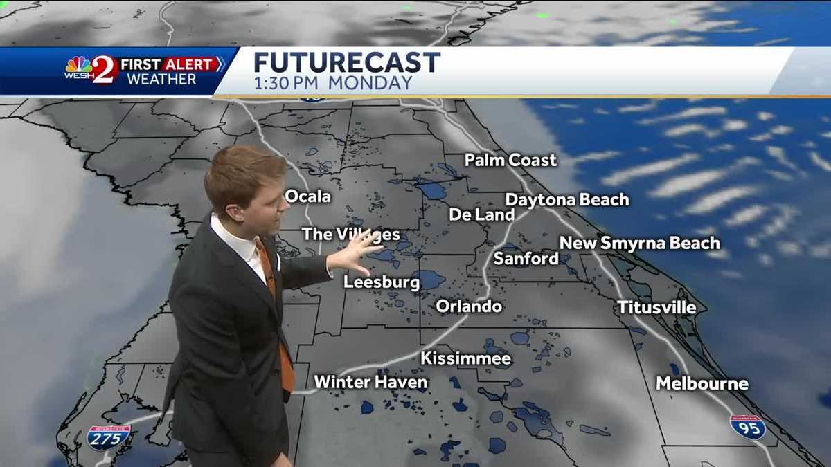 Cloudy Monday morning, but warmer days ahead