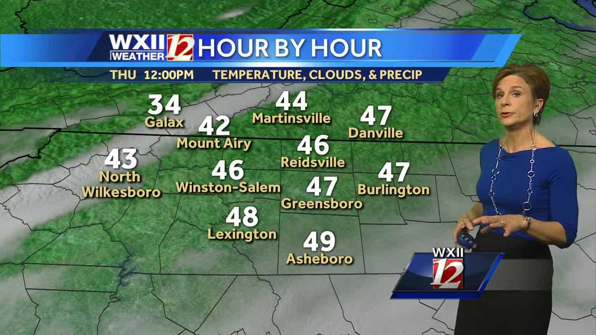 A sunny, brisk day for Thursday