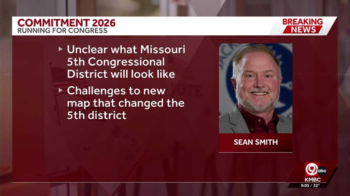 Jackson County legislator Sean Smith launches 2026 congressional run
