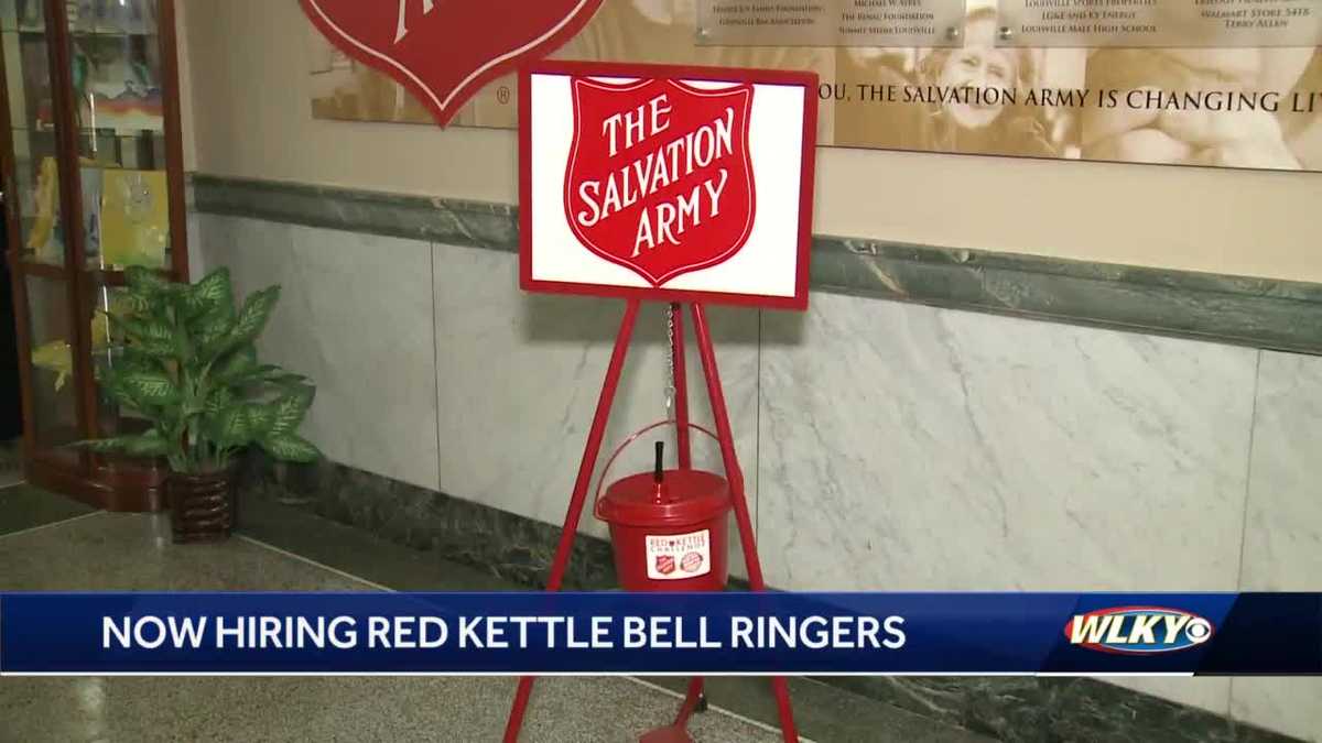 Salvation Army hiring Red Kettle Bell ringers needed
