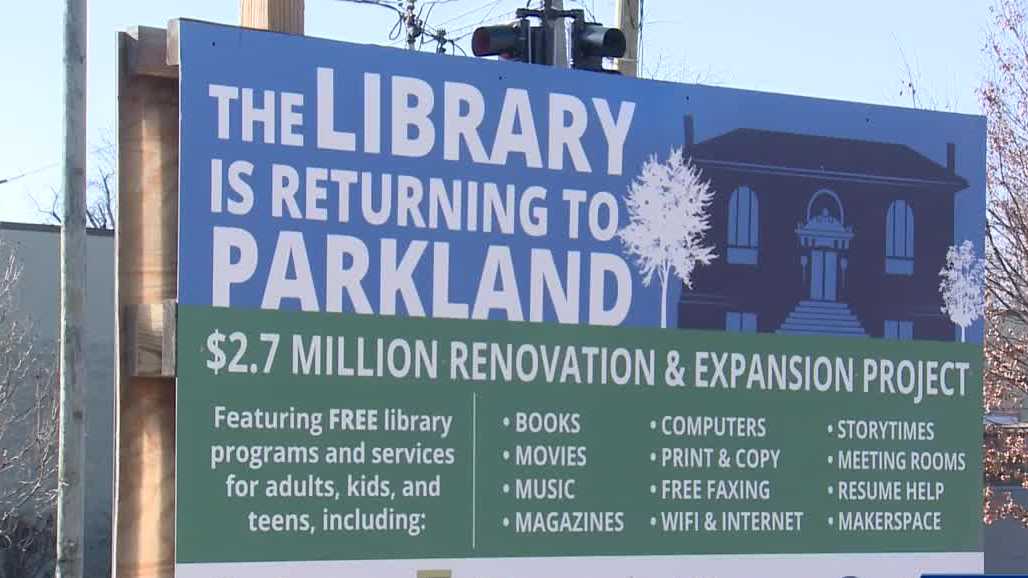 Louisville parks, libraries getting major upgrade with $25M ARP fundind
