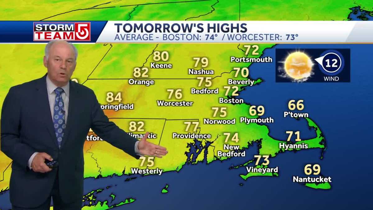 Video: Dropping temperatures, humidity