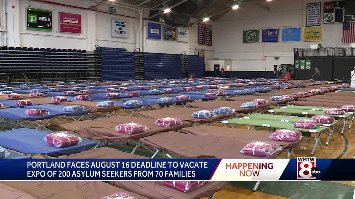 Portland faces August 16 deadline to find new shelter for 200 asylum ...