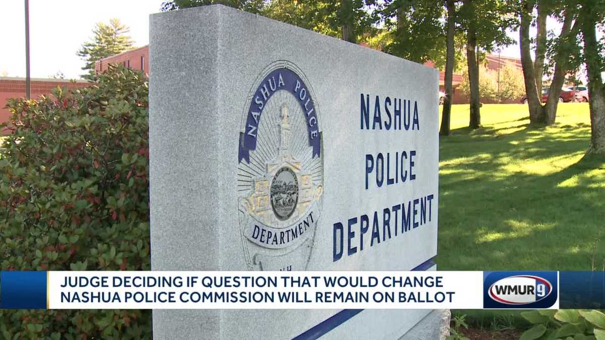 Dispute over ballot question altering Nashua's police commission