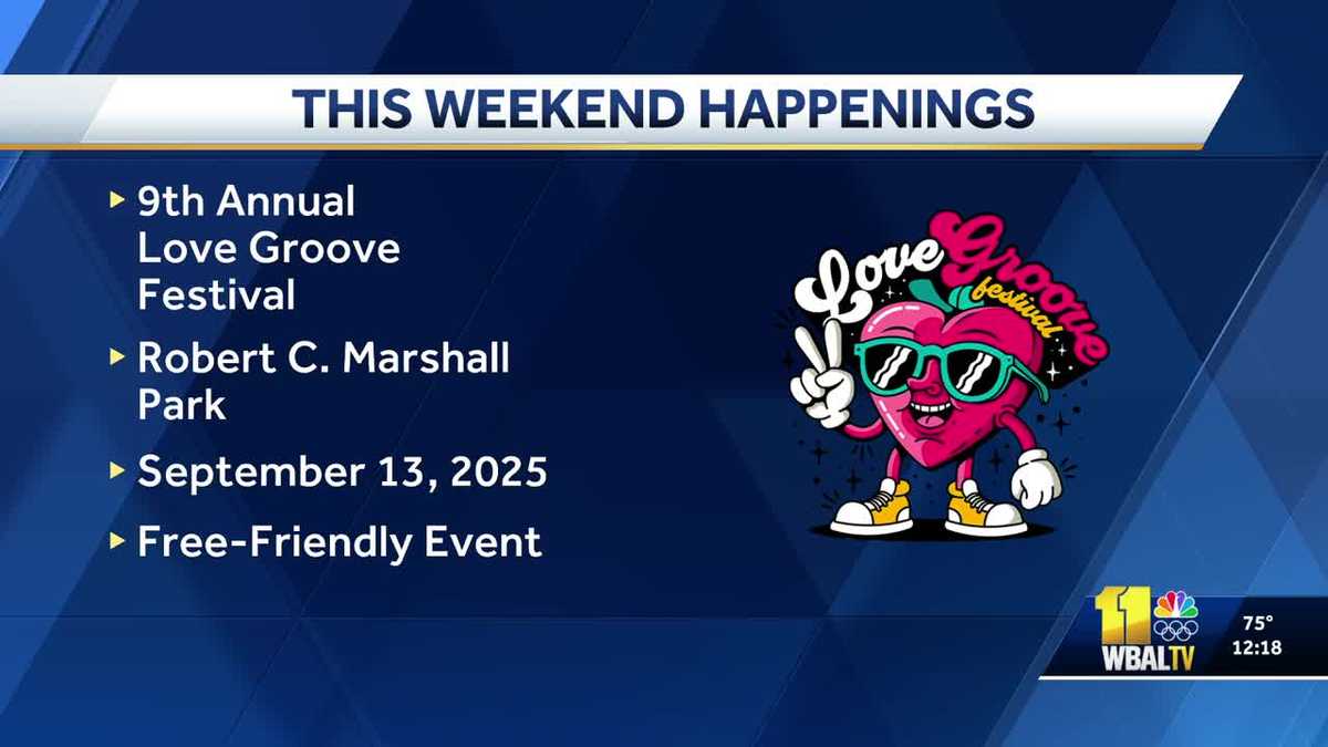 9th annual Love Groove Festival in Baltimore this weekend