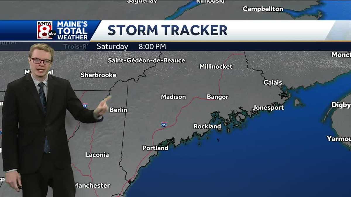 Watching two storm systems on both sides of the weekend