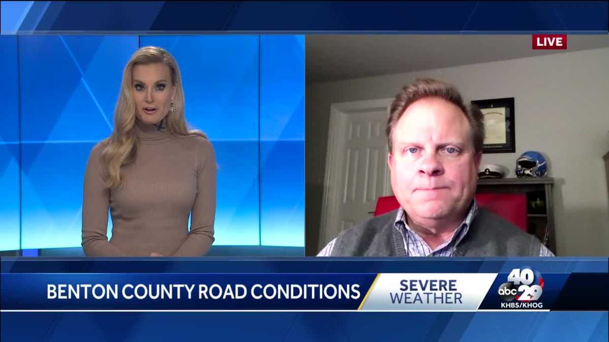 Benton County judge gives update on road conditions