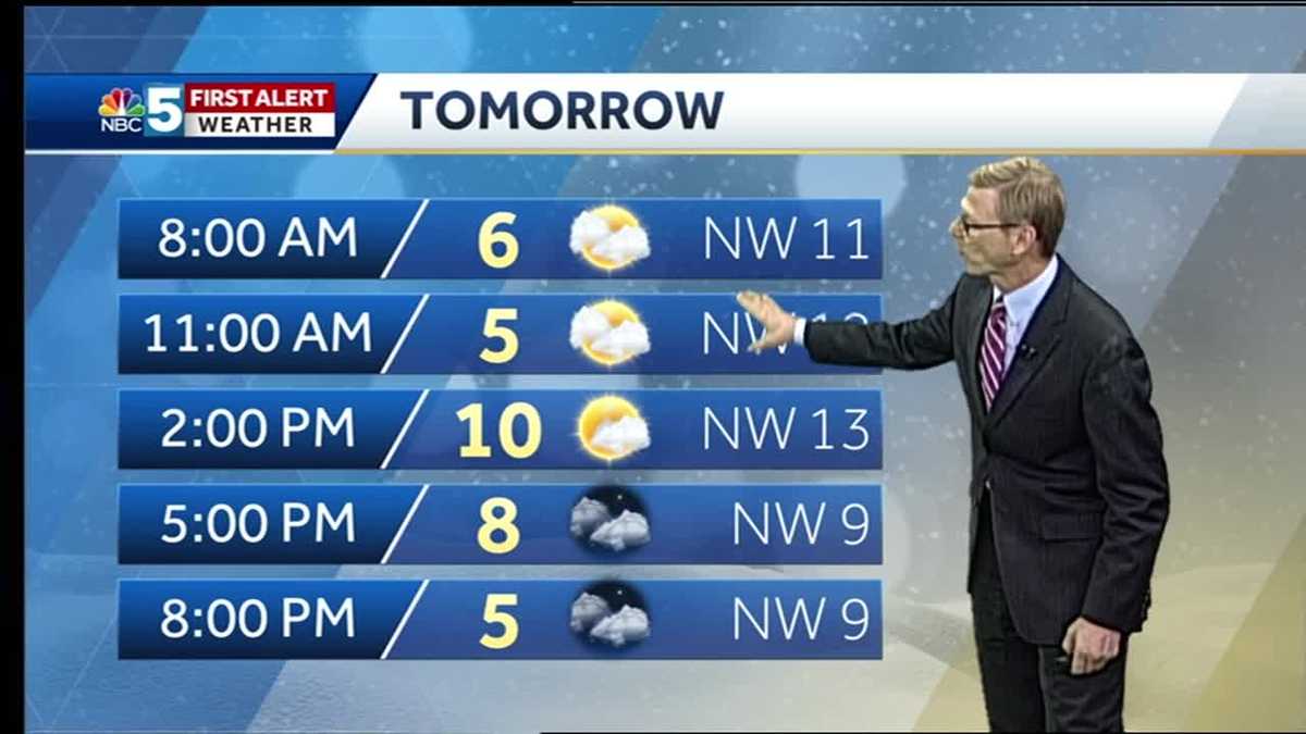 Video: Tom is still watching snow and is expecting brutally cold temps